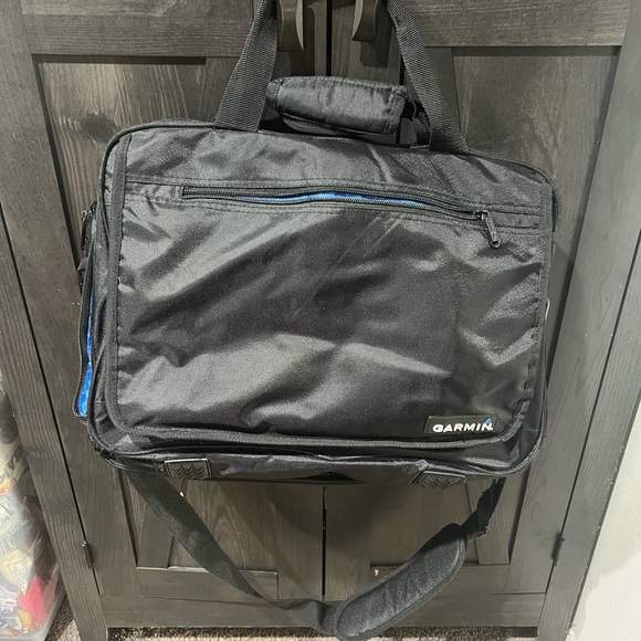 garmin | Bags | Garmin Black And Blue Mens Laptop Bag | Poshmark